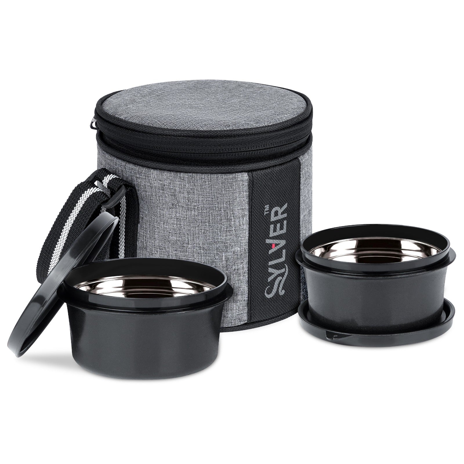 Sylver Bitebox Set Of 2 Vertical Lunch box – sylverofficial